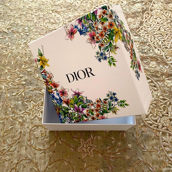 Dior | Storage & Organization | Dior Original Square Floral Box | Poshmark